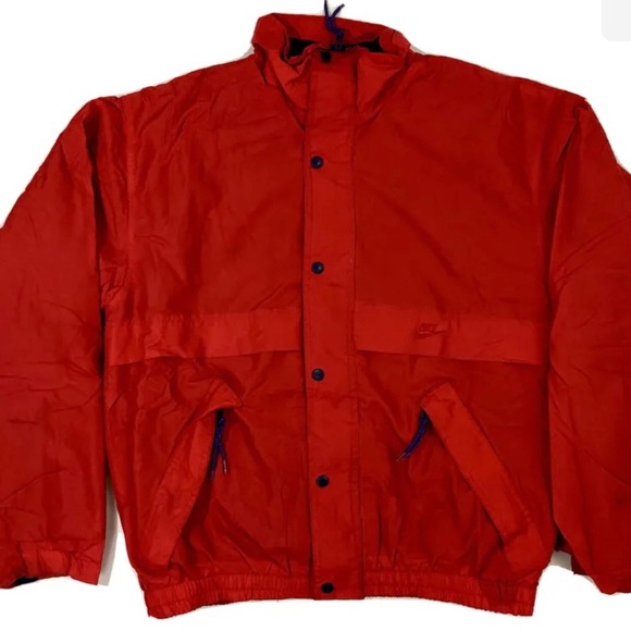 Nike | Jackets & Coats | Vintage 9s Nike Gray Tag Jacket Coat Mens ...